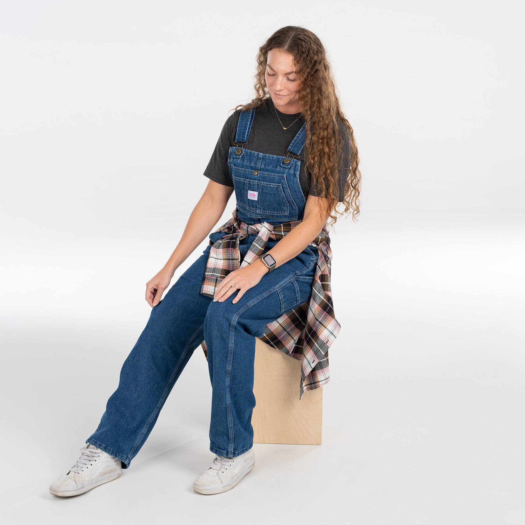 Women’s Denim Overalls - KEY Apparel