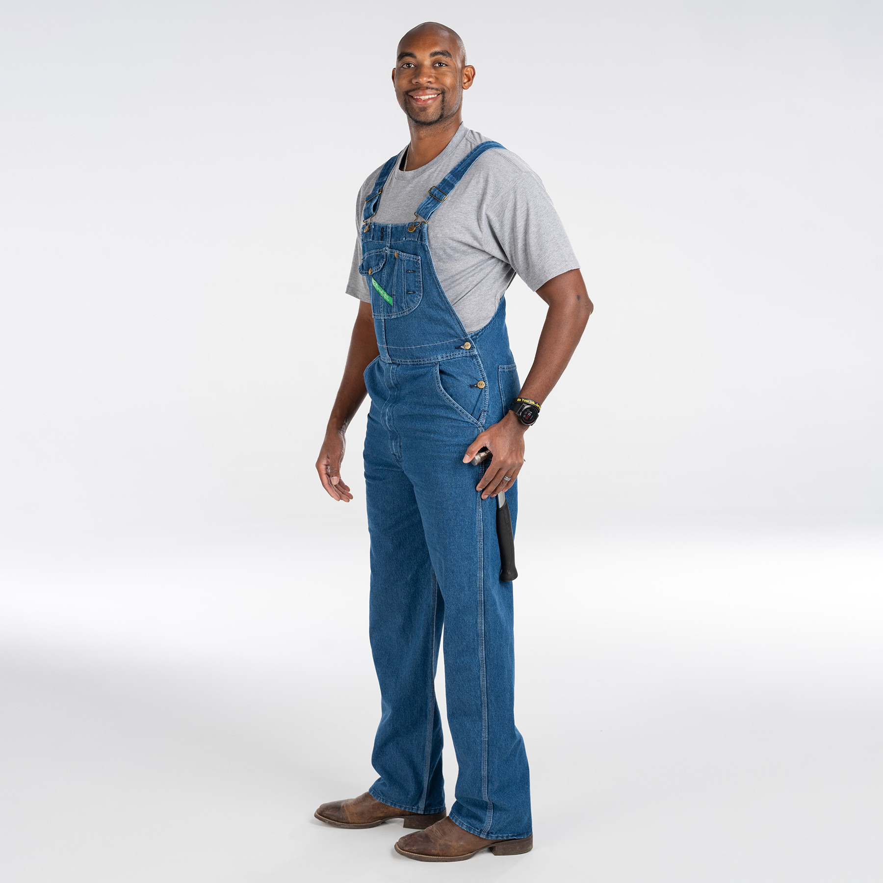 Bib Overalls for Men - Enzyme Washed - KEY Apparel