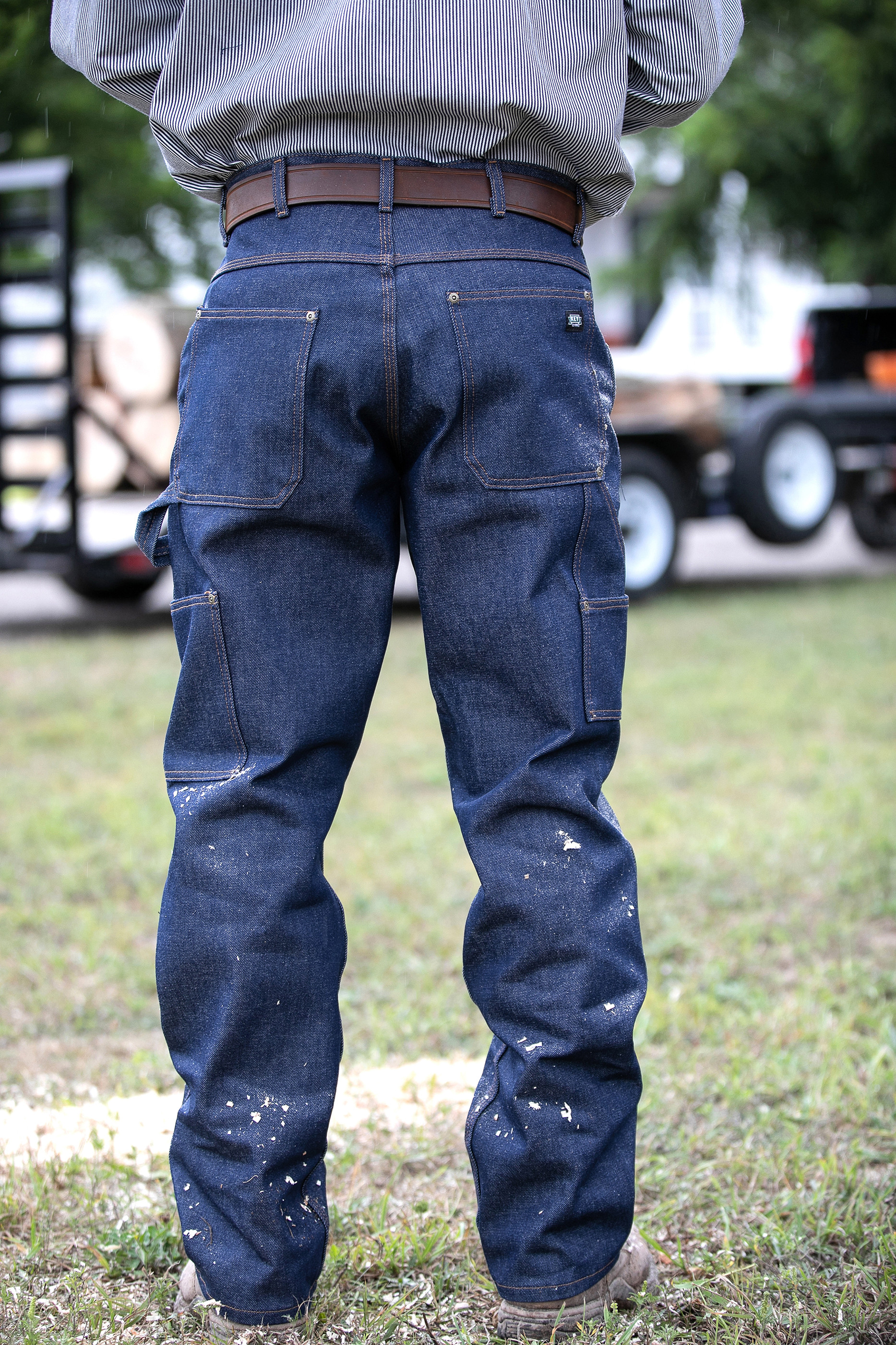 Double Front Denim Logger Dungarees – KEY Apparel