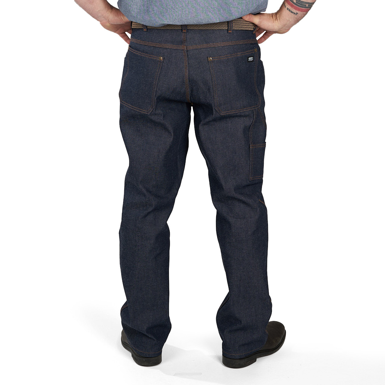 Men's Denim Logger Dungarees - KEY Apparel