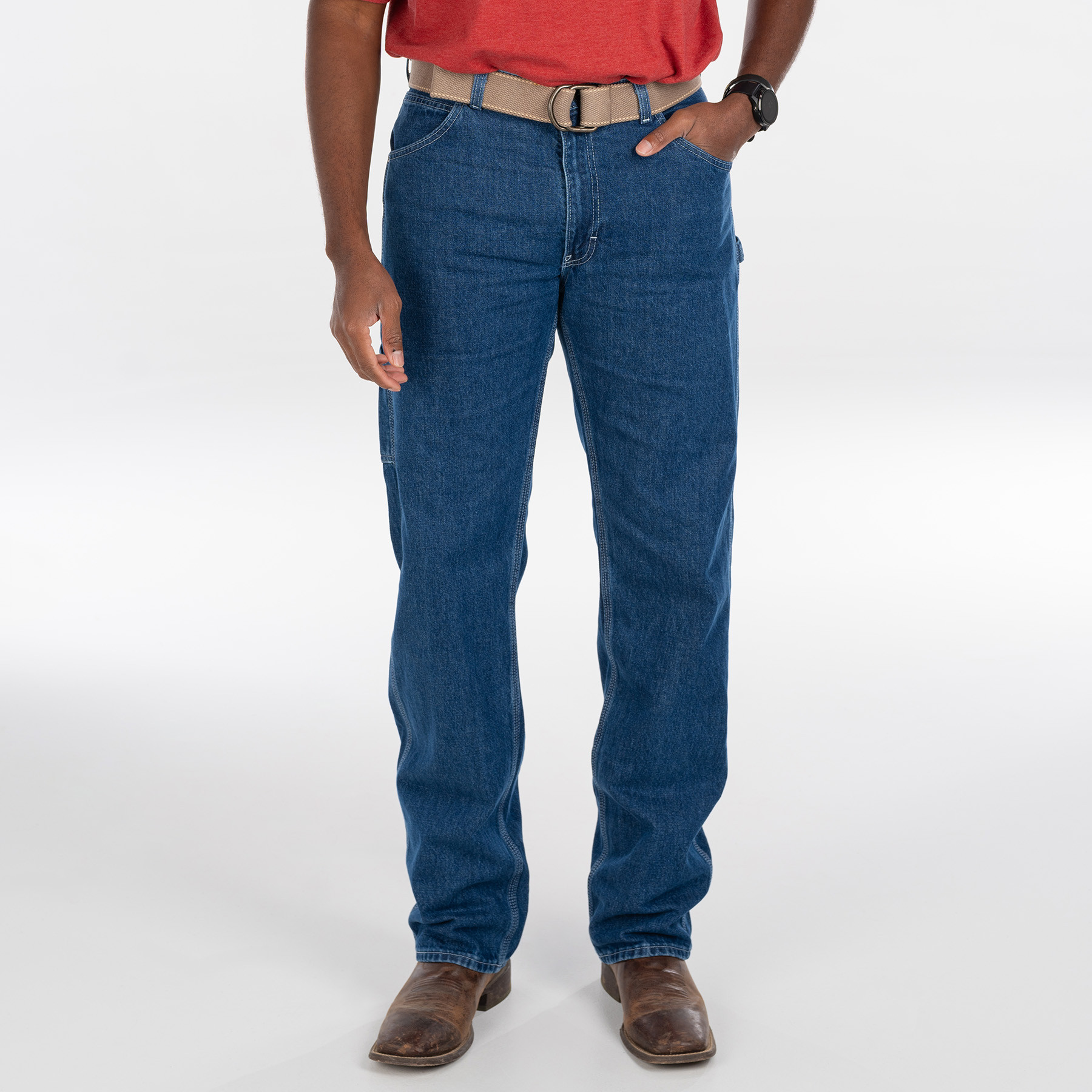 Men's Denim Logger Dungarees - KEY Apparel