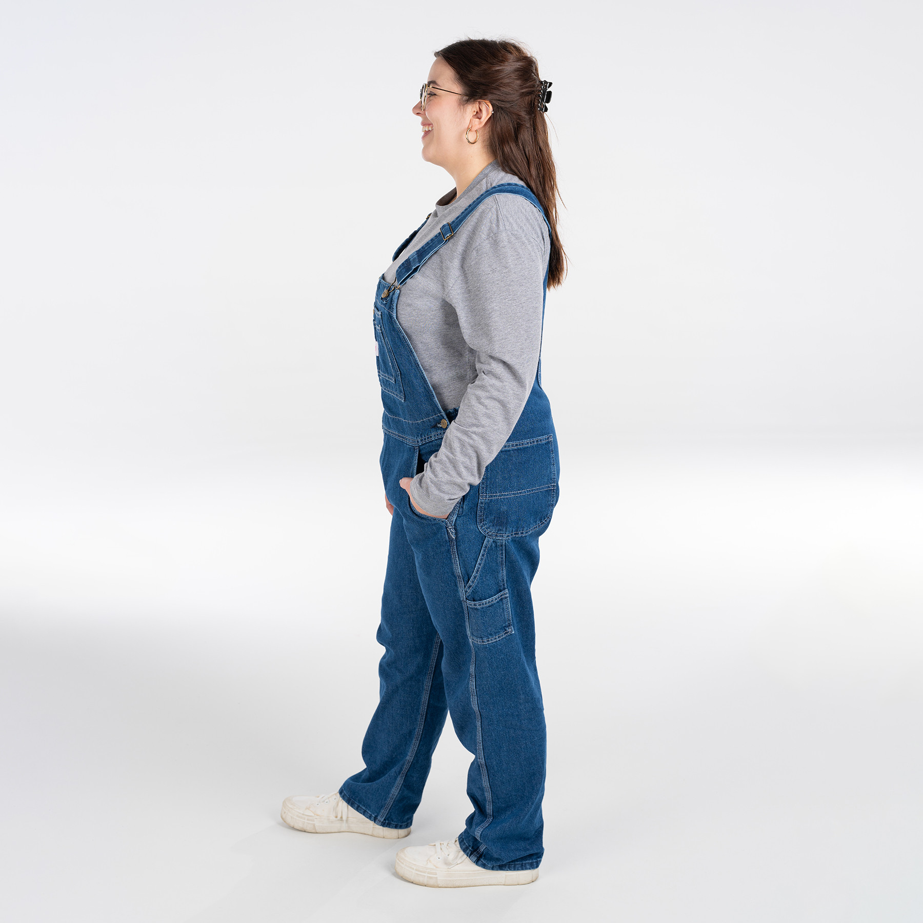 Women’s Denim Overalls - KEY Apparel