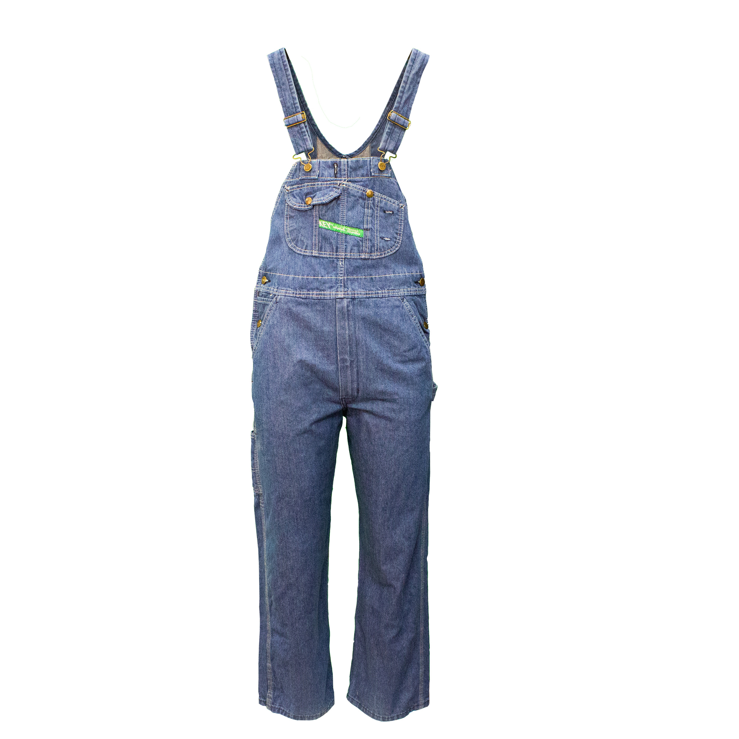 Bib Overalls for Men - Enzyme Washed - KEY Apparel
