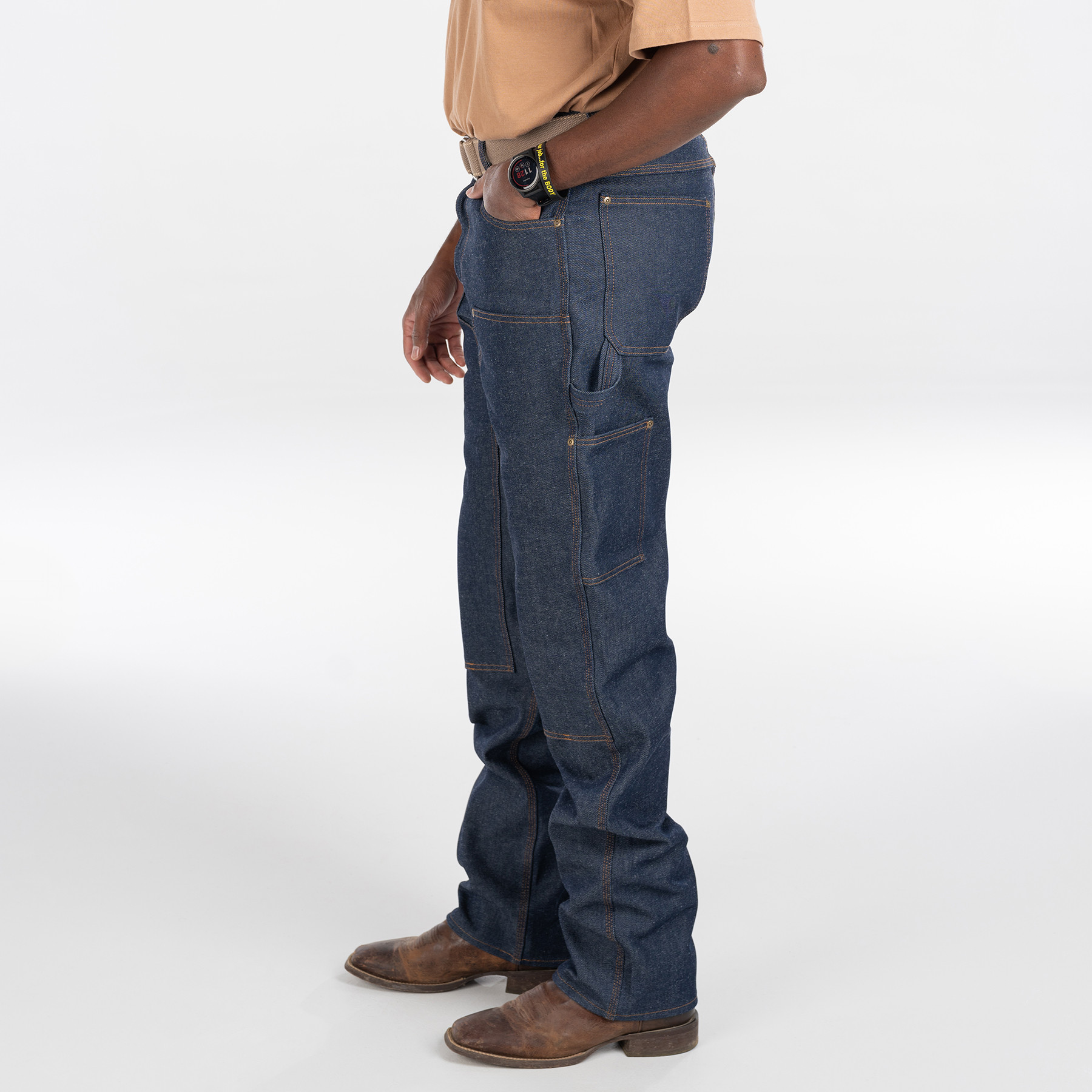 Double Front Denim Logger Dungarees – KEY Apparel