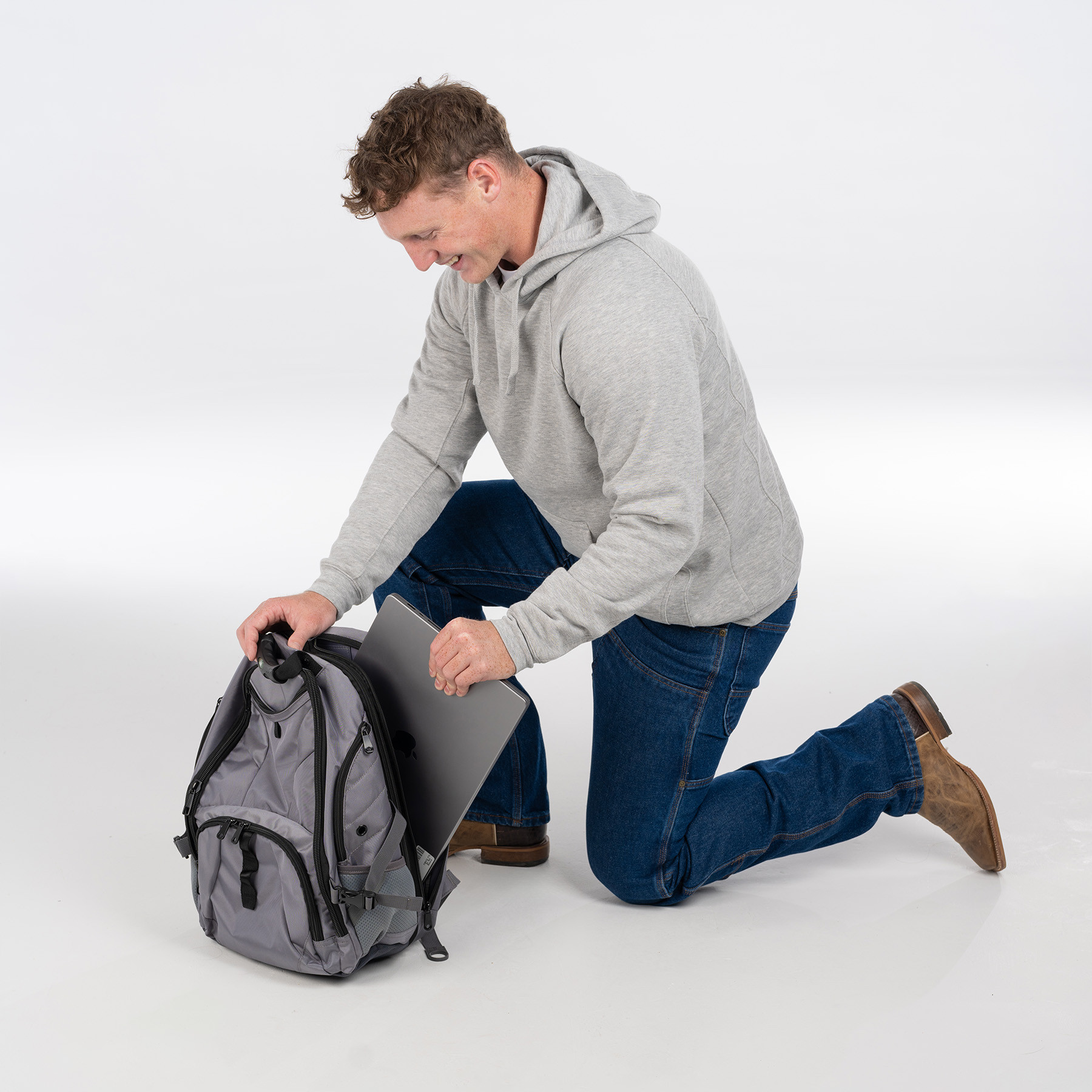 KEY Traveler Backpack TSA Friendly Zip Laptop