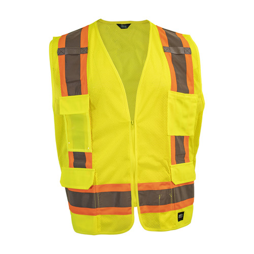 ANSI II Class 2 Hi-Visibility Mesh All Purpose Vest | KEY Apparel