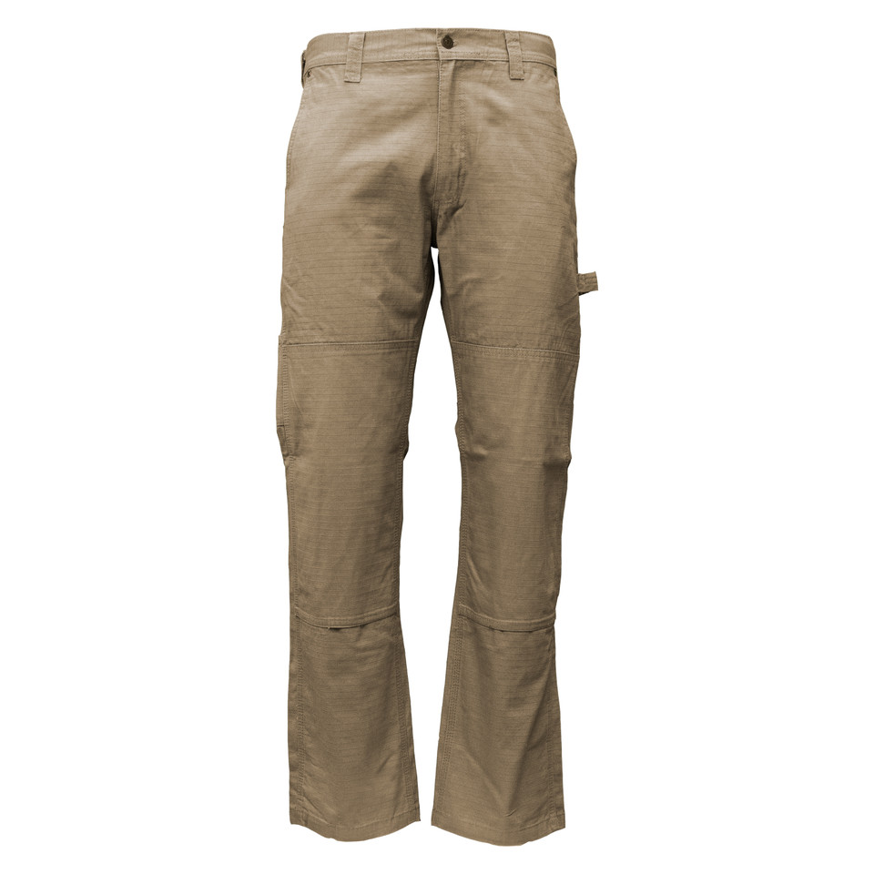 Rip Stop Double Knee Dungaree Pants - KEY Apparel