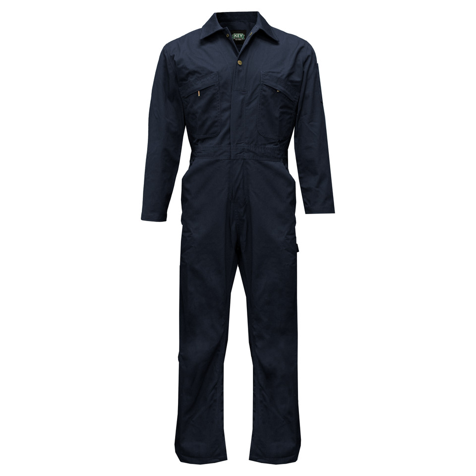 Poplin Unlined Short Sleeve Coveralls