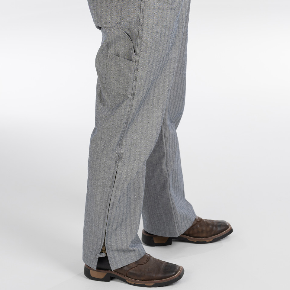 Fisher Stripe Deluxe Unlined Coveralls for Men - KEY Apparel