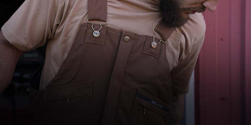 How to Find Your Size in Overalls - KEY Apparel