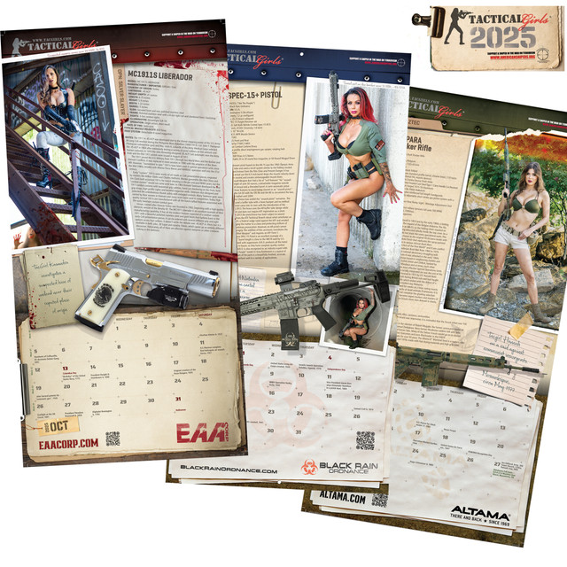 2025 Tactical Girls Calendar Tactical Girls