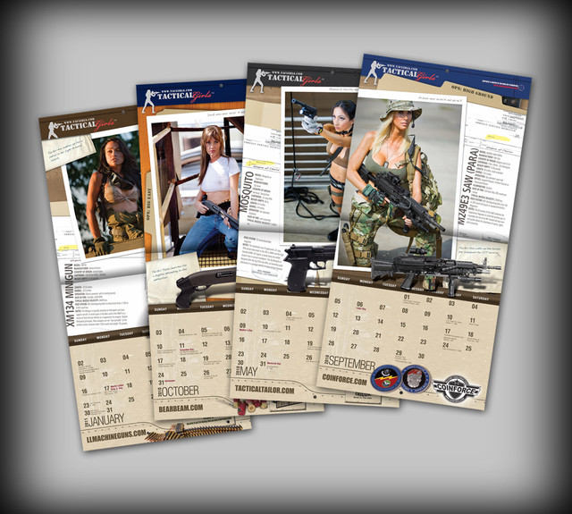 2010 Tactical Girls Gun Calendar - Tactical Girls