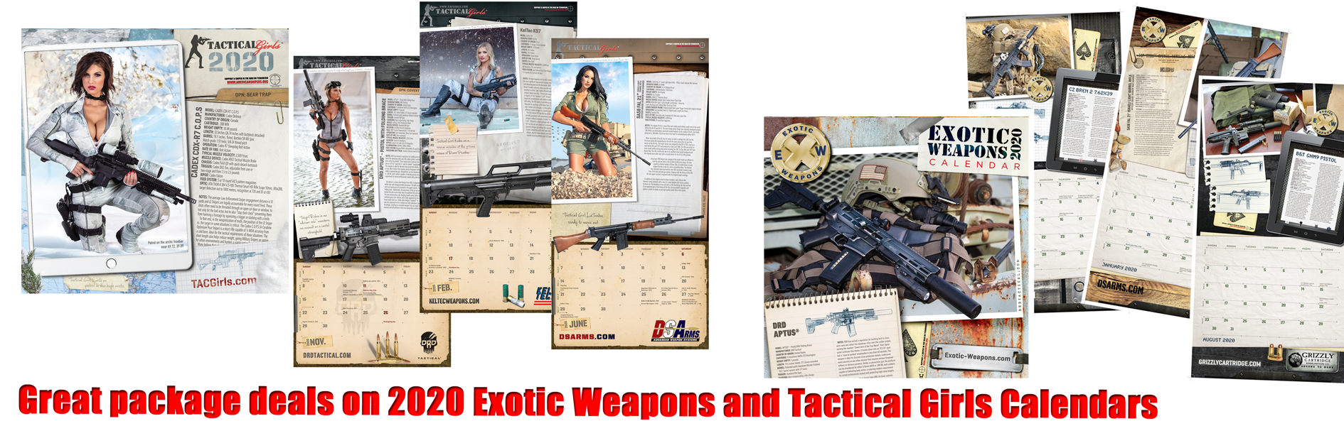 Girls With Guns 2020 Calendar Hot Girls T Ideas For Men