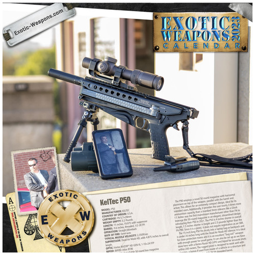 2023 Exotic Weapons Gun Calendar - - Tactical Girls