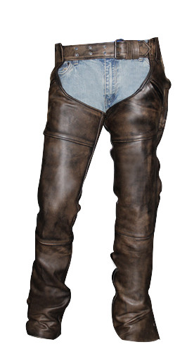 Men's Riding Gear - Men's Chaps - Papa's Motorcycle Apparel