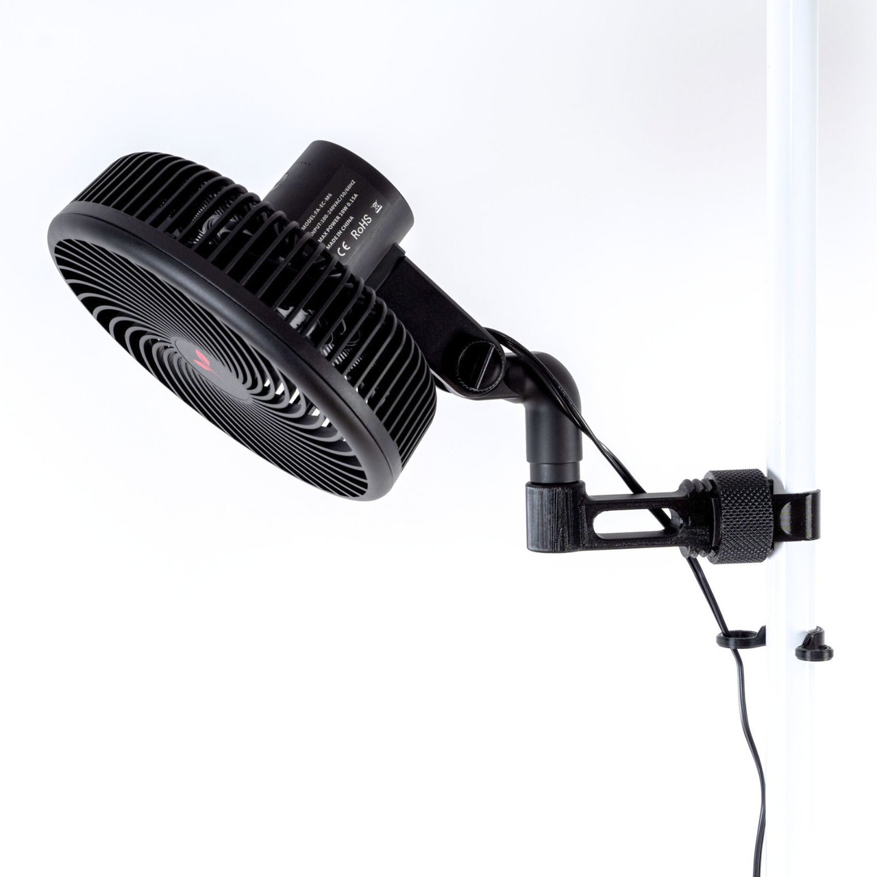 6" Gale Force Quiet Inline Duct Fan with Temperature Humidity VPD Smart ...