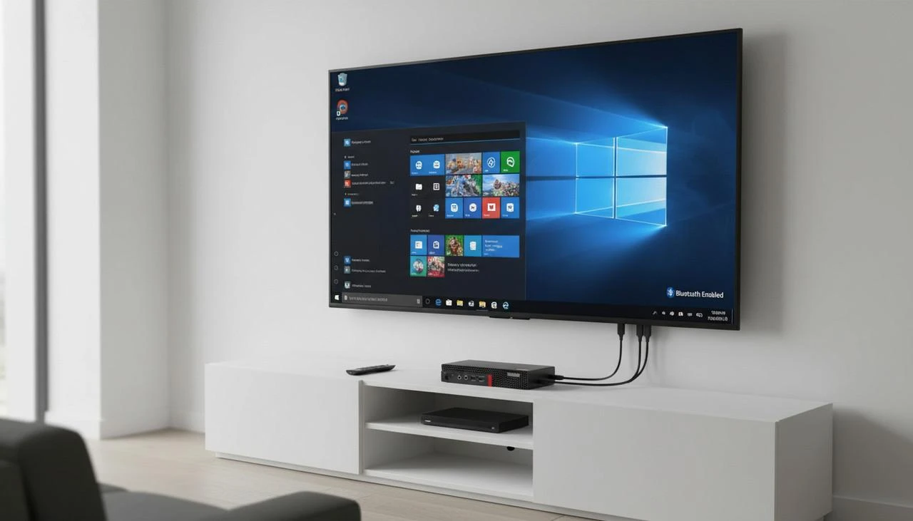 Lenovo Micro PC Windows 11 4k Home Theater HDMI Computer