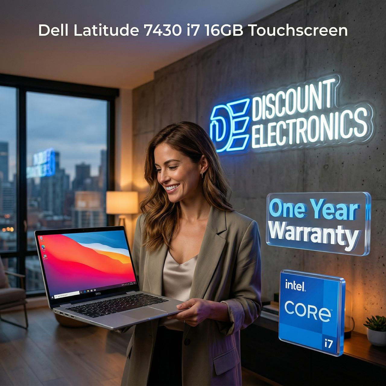 Dell Latitude 7430 Touchscreen i7 14" Aluminum Laptop | 16GB RAM, IR ...