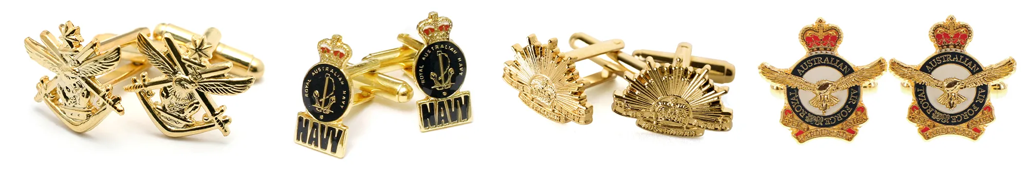 Military Cufflinks - Quality Made & Unique Military Cufflink Designs