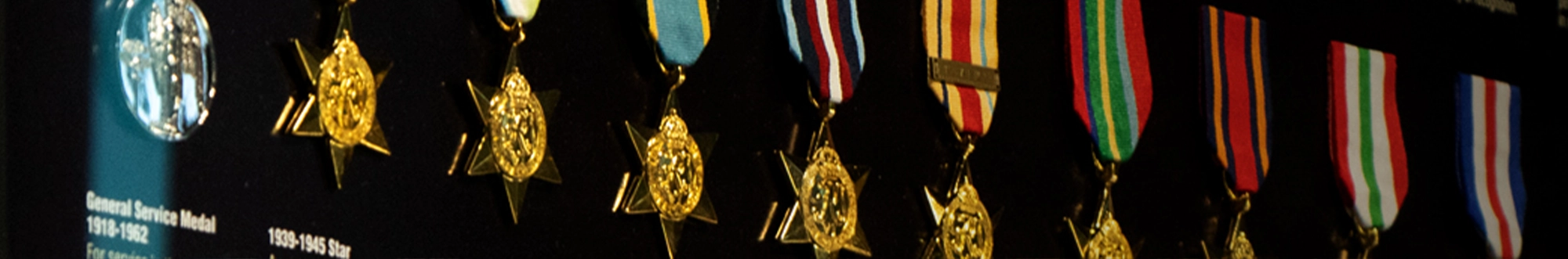 Brave Military Personnel: Exquisite Framed Medal Boards