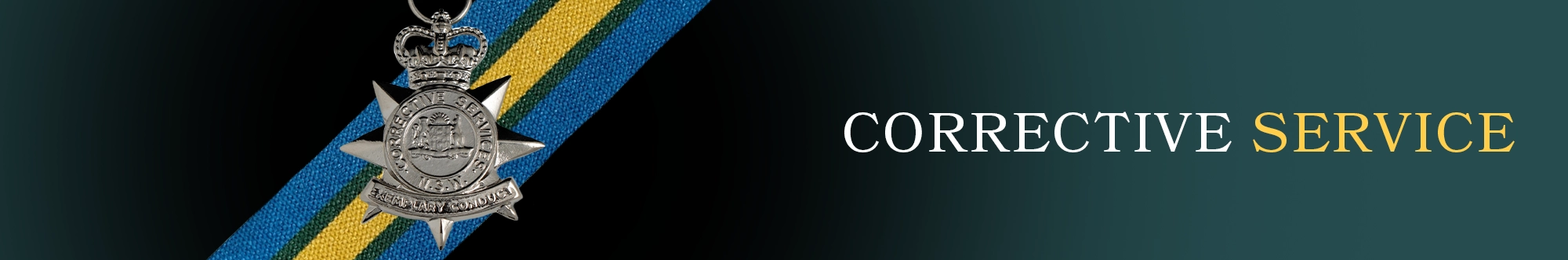 Corrective Service - Medals of Australia