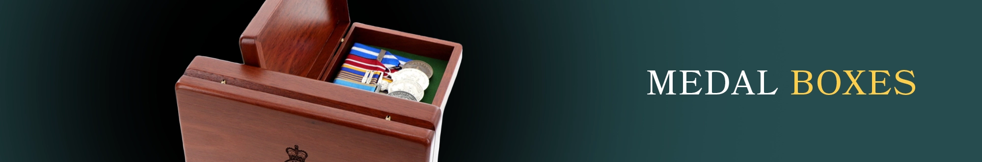 Military Medals - Medal Boxes, Cases, Wallets & Frames - Timber Medal ...