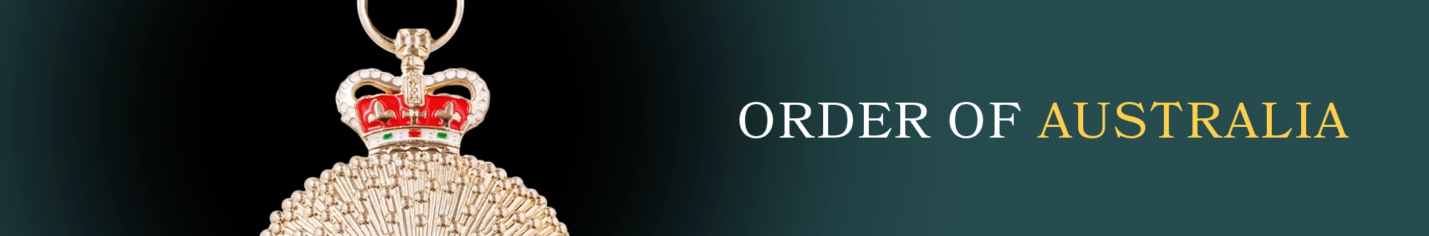 Australian Awards - Order of Australia - Medals of Australia