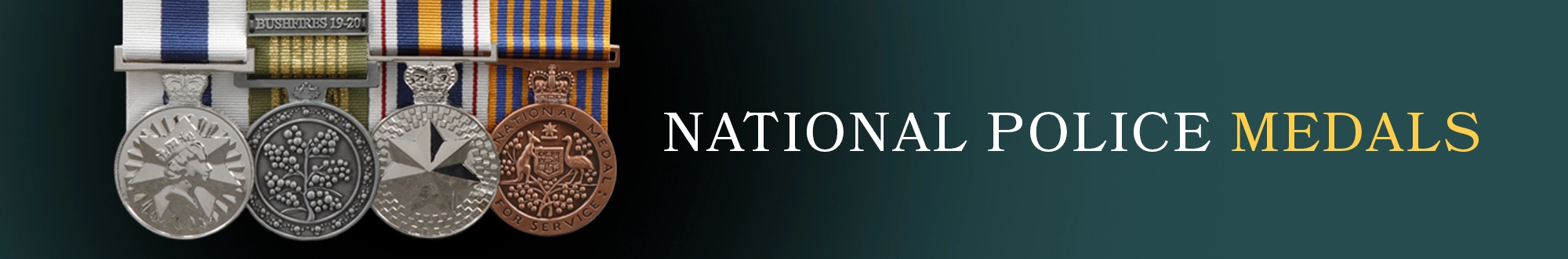 Police Medals - National Police Medals - Medals of Australia