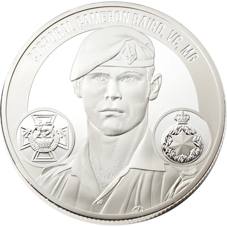 Cameron Baird VC MG Medallion Set - Military Shop