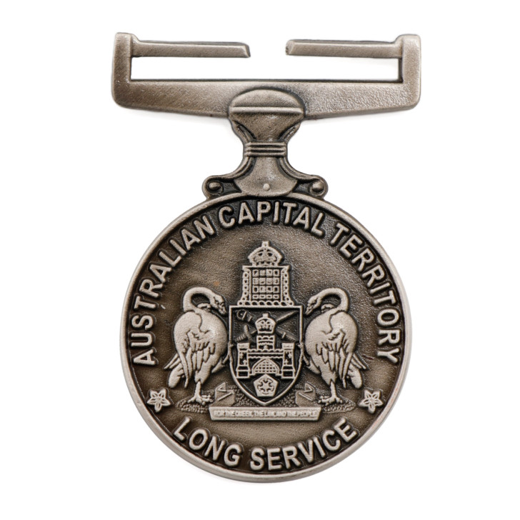 ACT Emergency Services Agency Long Service Medal - Medal Frame ...