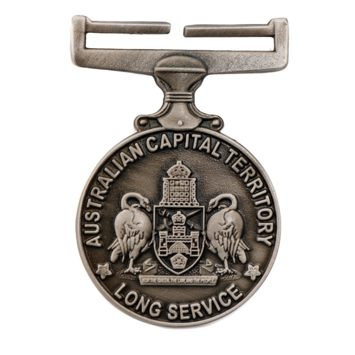 ACT Fire and Rescue Volunteer Long Service Medal - Full Size/Miniature ...