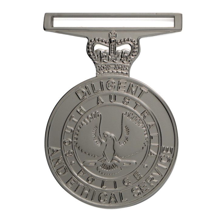 SA Police Service Medal/ Diligent and Ethical Service Medal - Ribbon ...