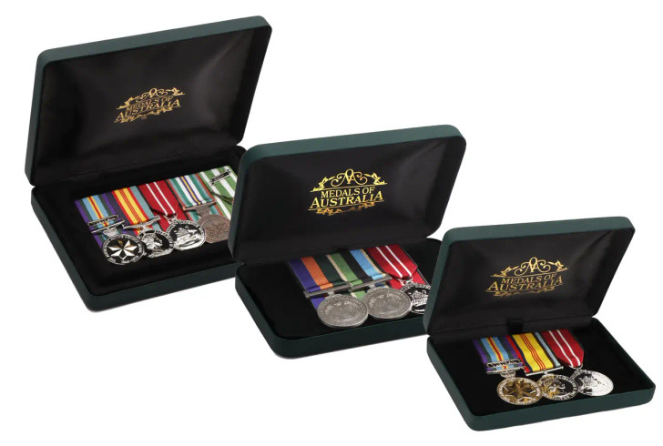 Premium Medal Display Cases - Medals of Australia