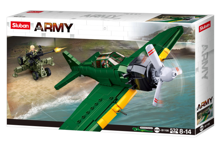Ww2 A6m Zero 552 Pcs - Army Shop