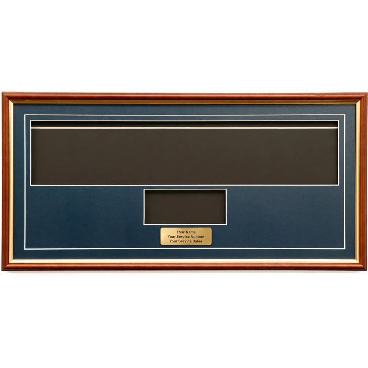 Medal Display Frame with Blue Mat Board - Medals of Australia