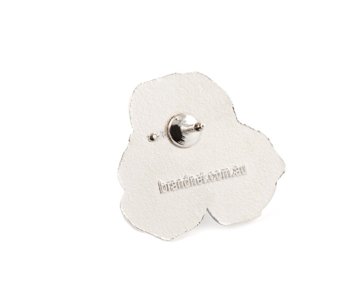 Tri-colour Poppy Lapel Pin - Military Shop