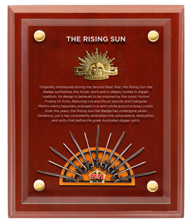 Hutton Trophy and Rising Sun Plaque - Military Shop