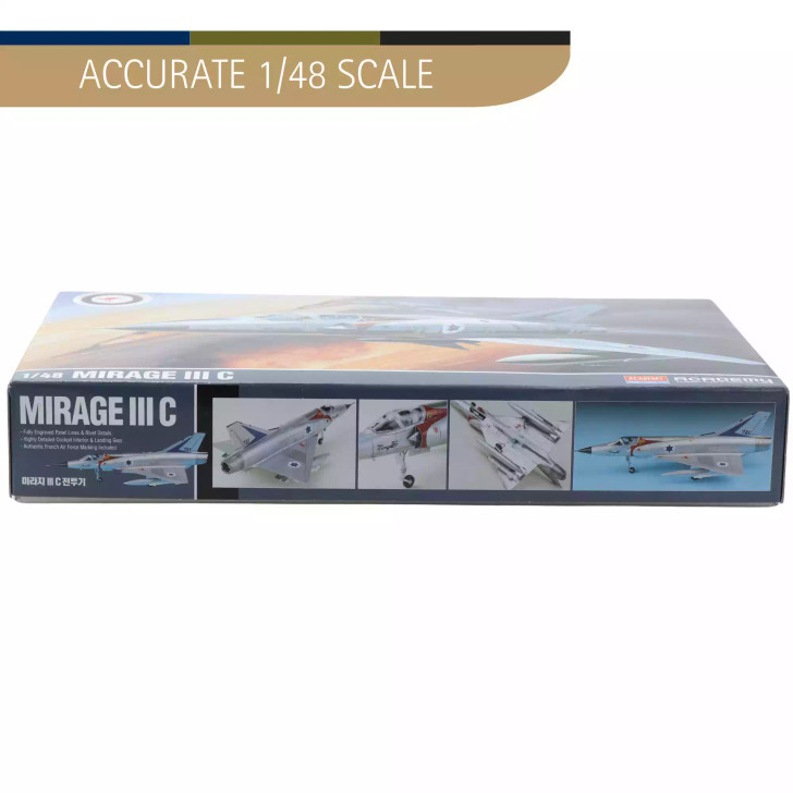 Academy 1/48 Mirage 111C Fighter w/Aus Decals - Military Shop