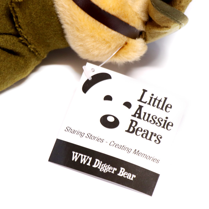 Little Aussie WW1 Digger Bear - Military Shop