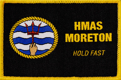 HMAS Moreton MMPU Patch - Navy Shop