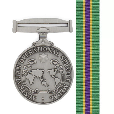 Australian Operational Service Medal - Civilian Medal - Full Size ...