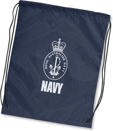 Navy Drawstring Backpack EIIR - Military Shop