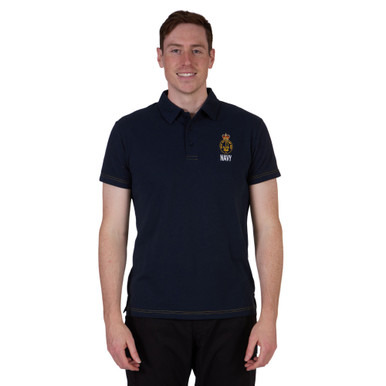 Navy Spring Polo - Military Shop