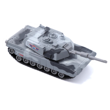 DIE CAST TANKS 14 CM PULL BACK - Grey - Army Shop