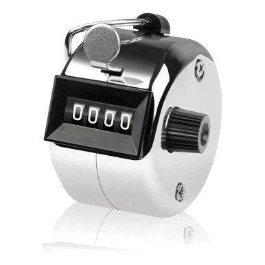 Stainless Steel Tally Counter 0000-9999 - Navy Shop