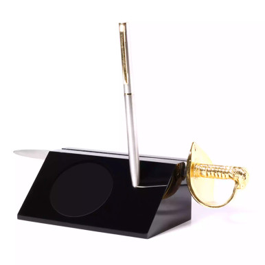 Blank Sword Desk Set With Air Force Sword - Brandz