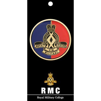 RMC Medallion On Card - Army Shop