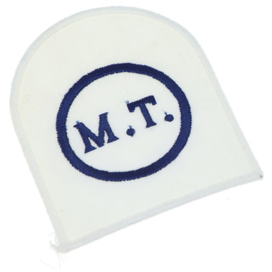 Motor Transport Driver Badge White - Navy Shop