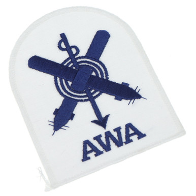 Acoustic Warfare Analyst Badge White - Navy Shop