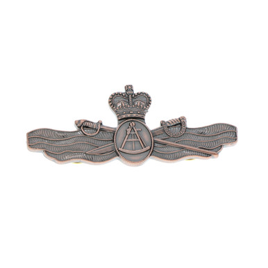 Maritime Geospatial Officer Bronze Badge Large - Military Shop